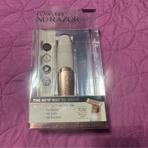 Skincare | Finishing Touch Flawless Nu Razor Rechargeable 18k Gold ...